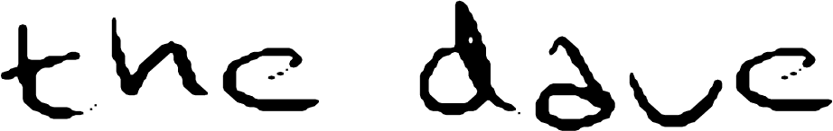 the dave font