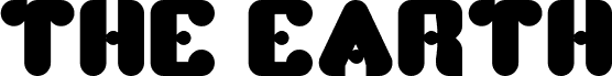 the earth font