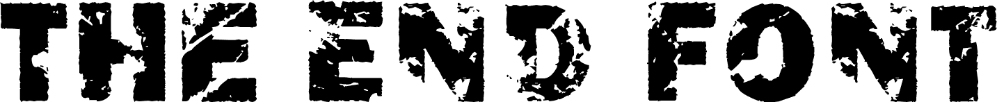 The End Font font | Fonts2u.com