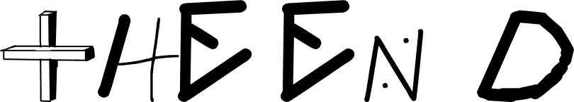 The ENd font | Fonts2u.com