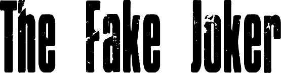 The Fake Joker font | Fonts2u.com