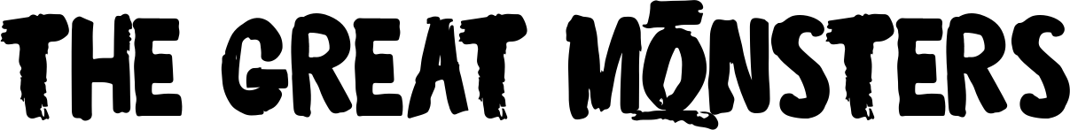 The Great Monsters font | Fonts2u.com
