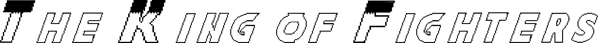 The King Of Fighters fonte | Fonts2u.com