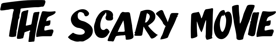 The Scary Movie font | Fonts2u.com