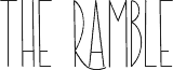 TheRamble-Bold font | Fonts2u.com