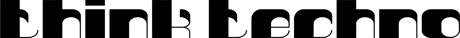 think techno font | Fonts2u.com