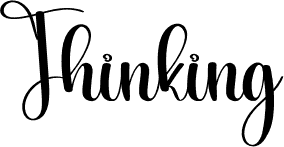 Thinking font | Fonts2u.com
