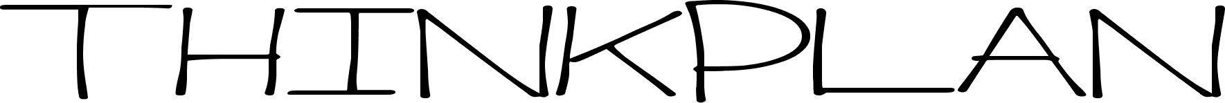 ThinkPlan font