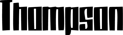 Thompson font | Fonts2u.com