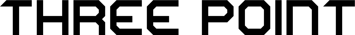 Three Point font