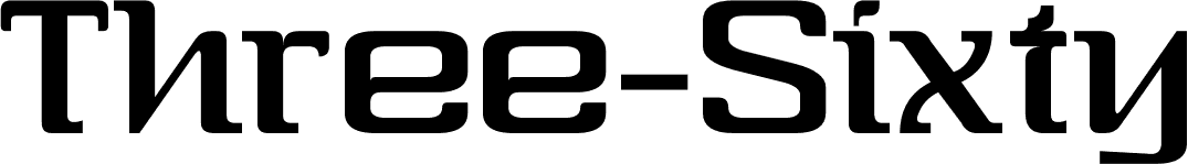 Three-Sixty font | Fonts2u.com