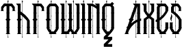 Throwing Axes font | Fonts2u.com