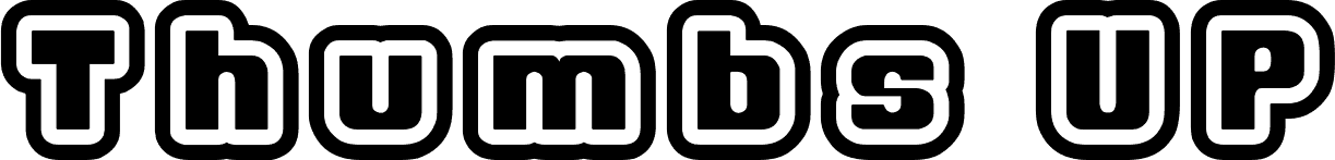 Thumbs UP font