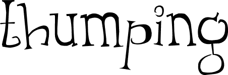 Thumping font | Fonts2u.com