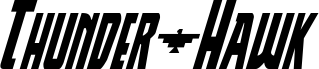 Thunder-Hawk Condensed font