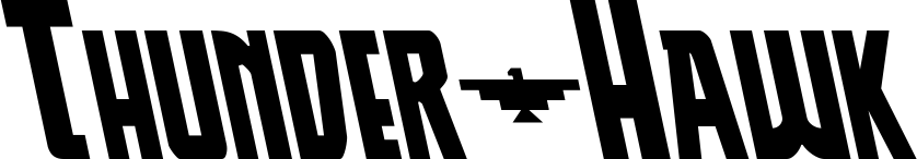 Thunder-Hawk Leftalic font | Fonts2u.com