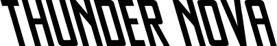 Thunder Nova Condensed font | Fonts2u.com