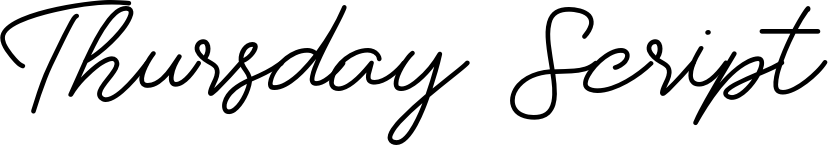 Thursday Script font | Fonts2u.com