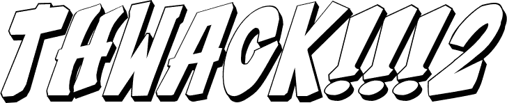THWACK!!!2 font | Fonts2u.com