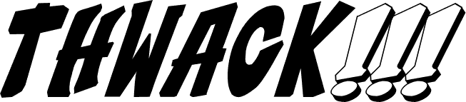 THWACK!!! font | Fonts2u.com