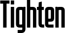 Tighten Caps Light font | Fonts2u.com
