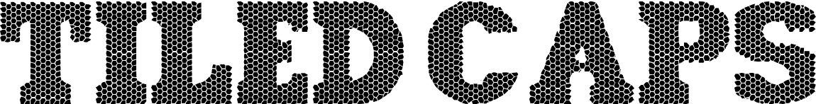 Tiled Caps font | Fonts2u.com