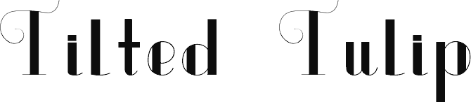 Tilted Tulip Regular font | Fonts2u.com