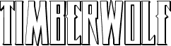 Timberwolf Regular font