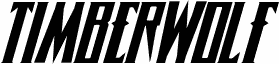 Timberwolf Regular font