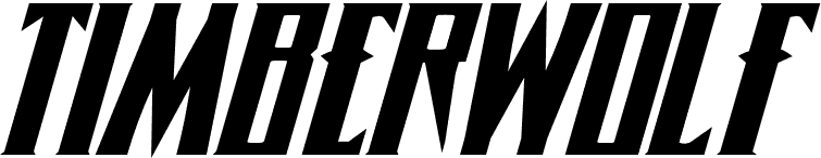 Timberwolf Extra-expanded Italic font | Fonts2u.com