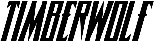 Timberwolf Italic font