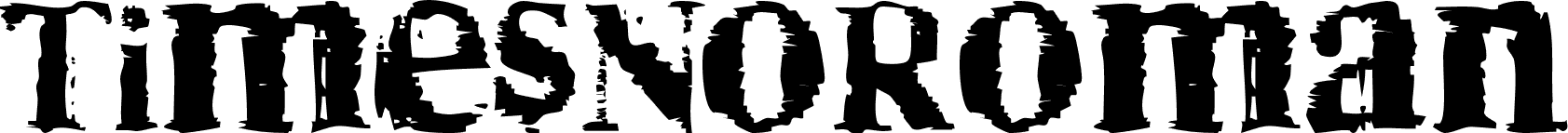 TimesNoRoman font | Fonts2u.com