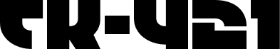 TK-421 Spaced font | Fonts2u.com