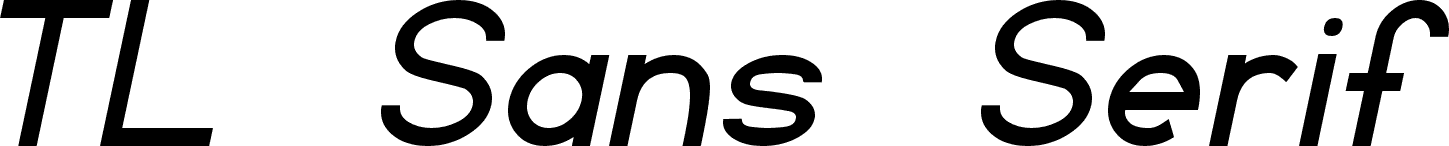 TL Sans Serif Italic font | Fonts2u.com