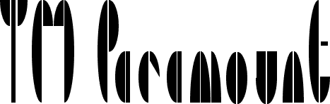 TM Paramount Normal font | Fonts2u.com