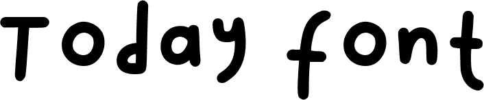 Todayfont1 Regular font | Fonts2u.com