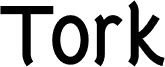 Tork-Italic font | Fonts2u.com