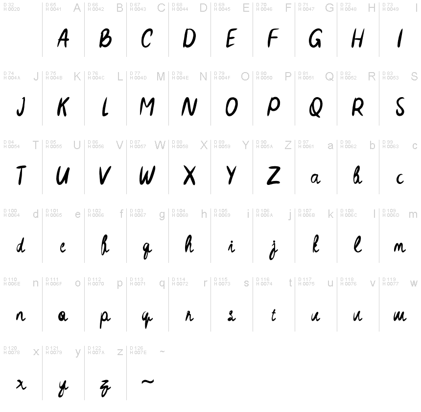 TRAVELER font