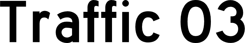 Traffic 03 font