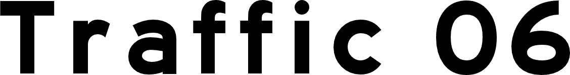 Traffic 06 font