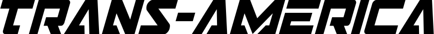 Trans-America 3D font | Fonts2u.com
