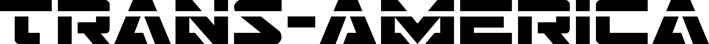 Trans-America Laser font | Fonts2u.com