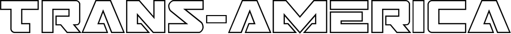 Trans-America 3D font | Fonts2u.com