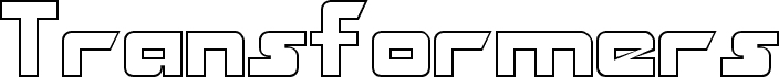 Transformers font | Fonts2u.com