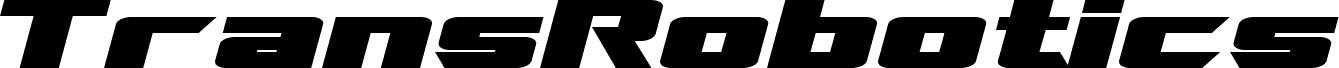 TransRobotics Extended Bold font | Fonts2u.com