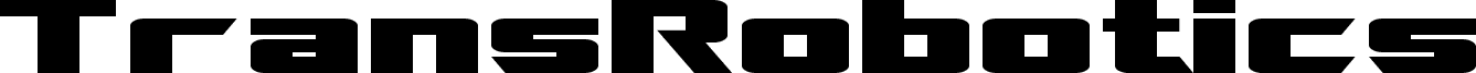 TransRobotics Extended Italic font | Fonts2u.com