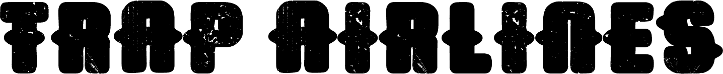 Trap Airlines font | Fonts2u.com