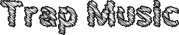 TrapMusic font