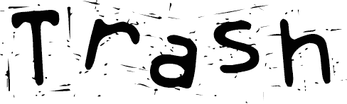 Trash font | Fonts2u.com