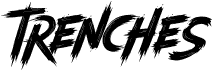 Trenches Outline Demo font | Fonts2u.com